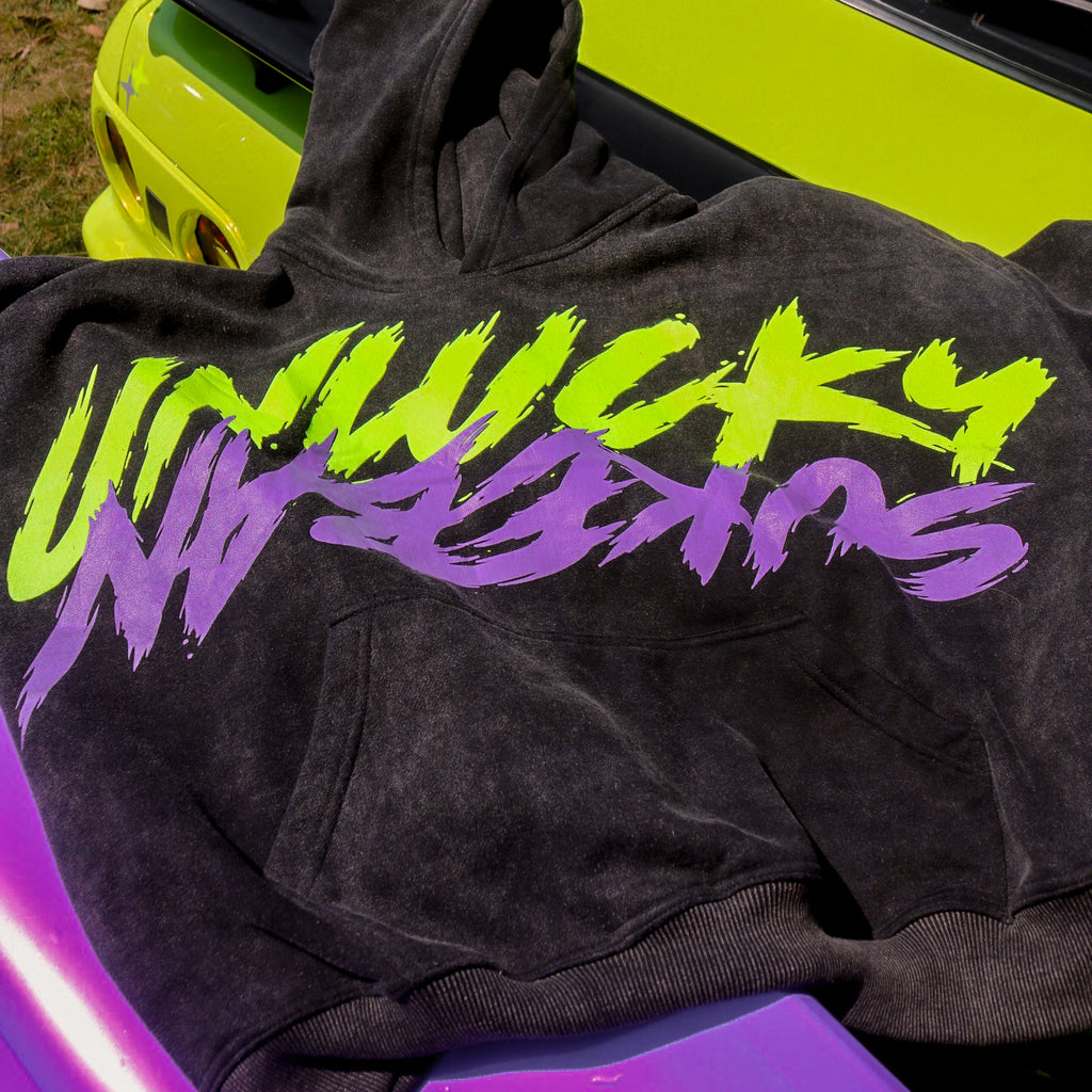 Kitanai Brush Hoodie – Unlucky Apparel
