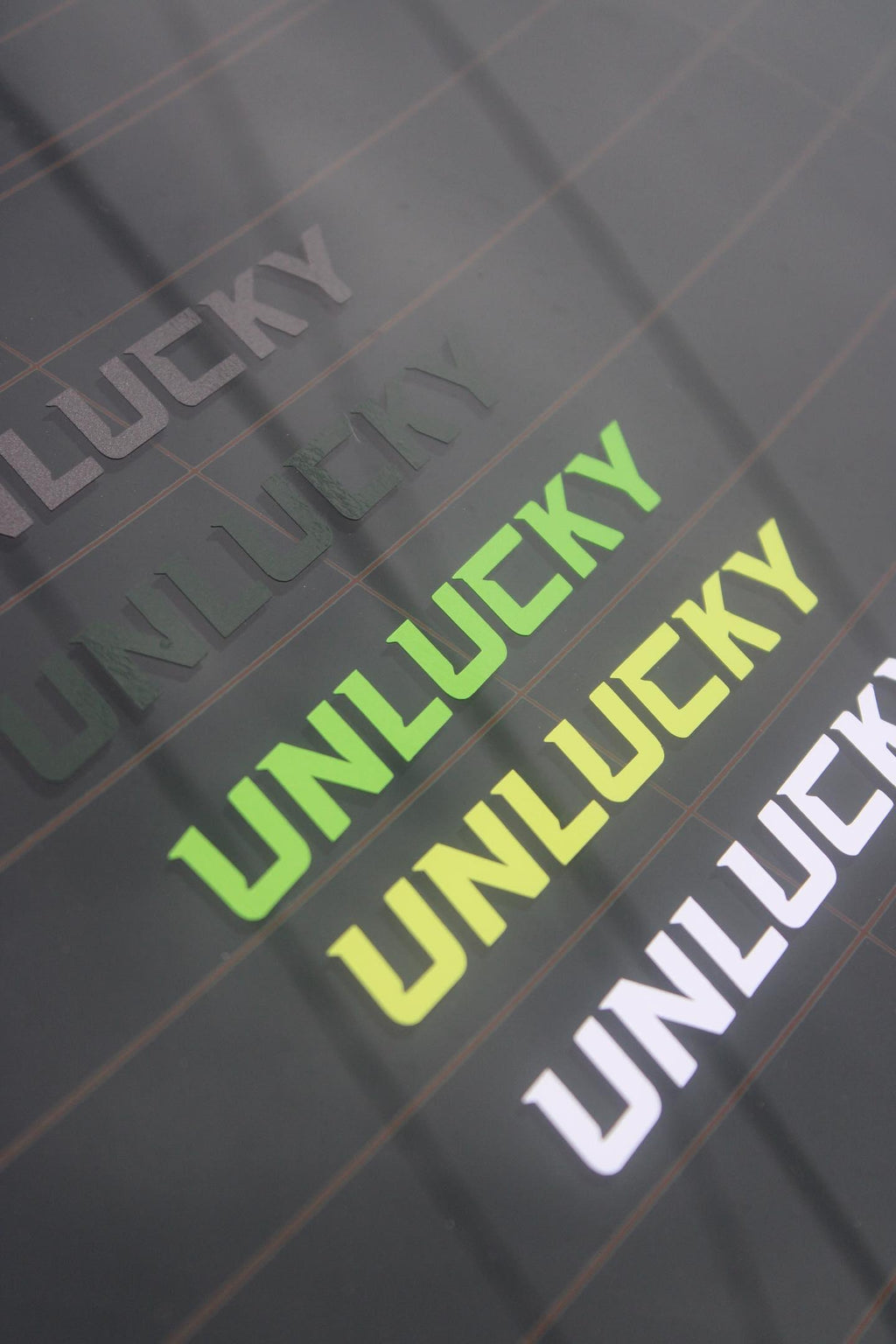 Unlucky Drift Logo Sticker – Unlucky Apparel
